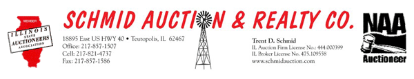 Schmid Auction Service - Teutopolis Illinois Auctions