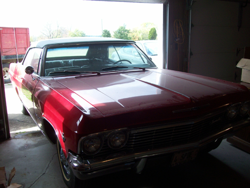 CLASSIC CAR & CAR PART AUCTION: '65 IMPALA CONVERTIBLE - '61 FORD ...